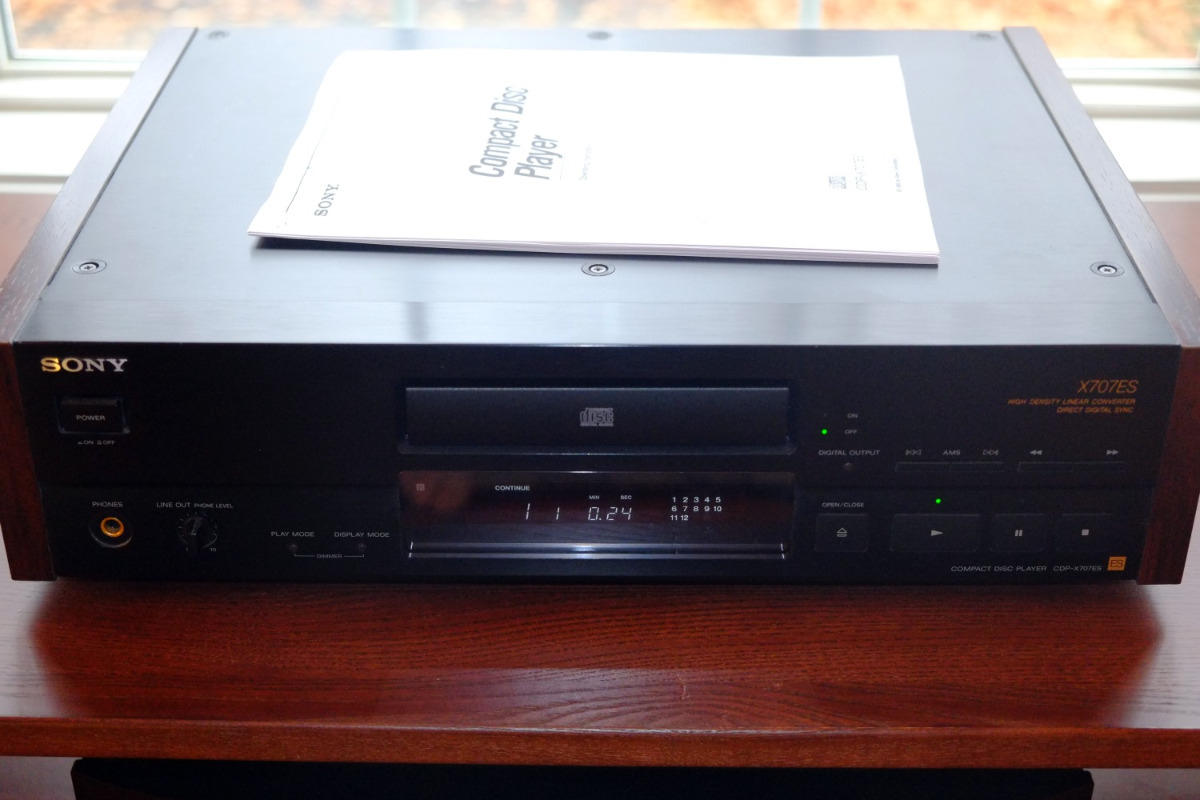 Sony X 707ES CD Player Needs work For Sale - US Audio Mart