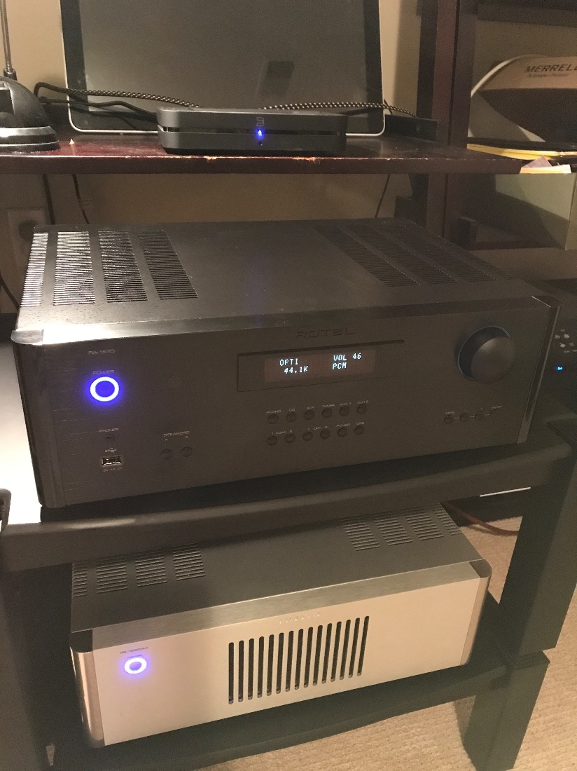 Rotel RA-1570 Integrated Amp / Amplifier / Preamplifer / DAC (BLACK ...