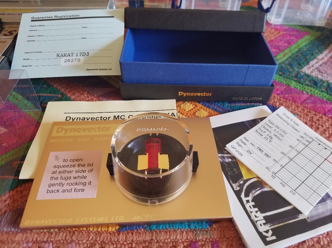 Dynavector Karat 17D3 with all packing and box For Sale - US Audio Mart