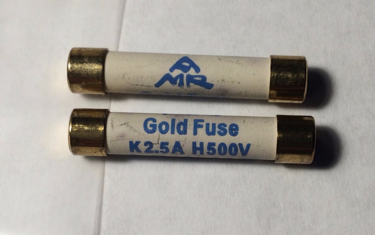 AMR GOLD FUSE 2.5A For Sale - US Audio Mart