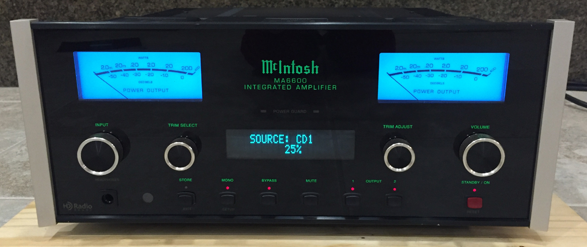 McIntosh MA6600 Integrated Amplifier w/ TM2 HD AM/FM Tuner Module ...