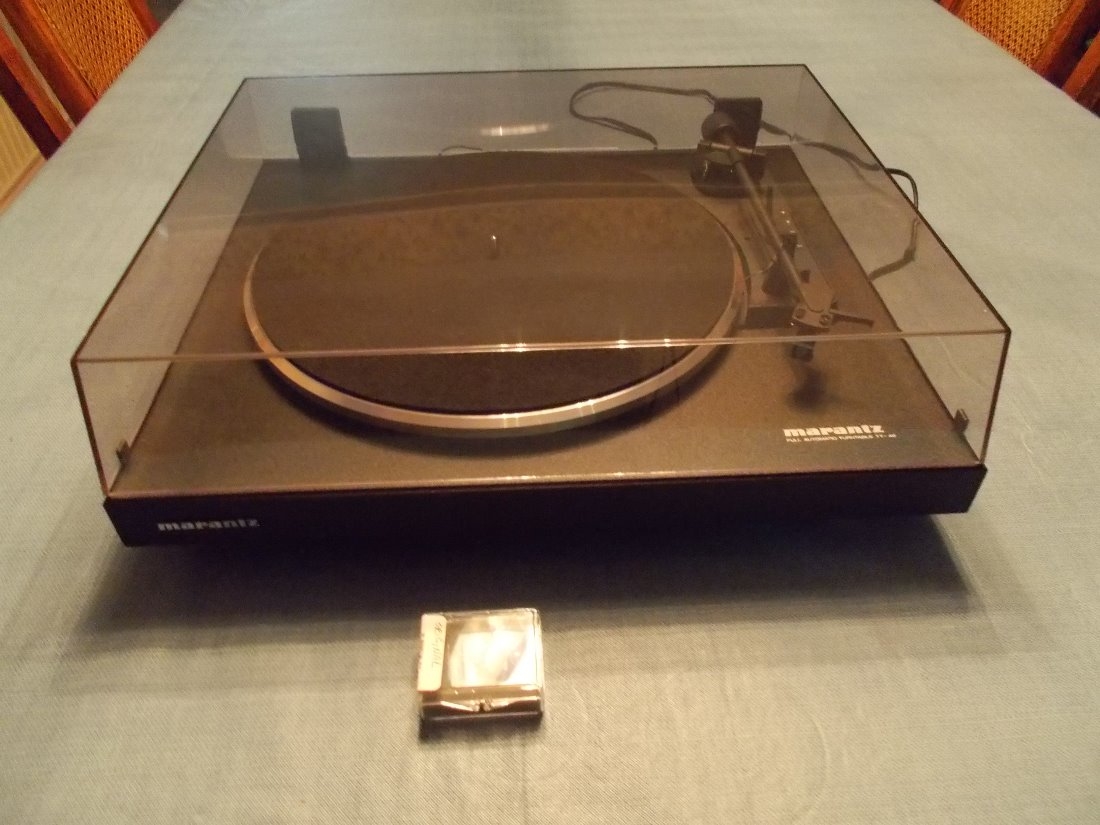Marantz TT-42 TT42 Phono Phonograph Turntable W/ LP Gear Stylus Upgrade ...