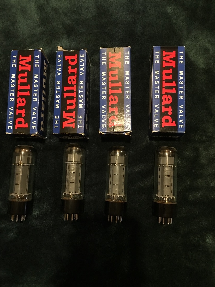 Mullard The Master Valve EL34 Power Tubes For Sale - US Audio Mart