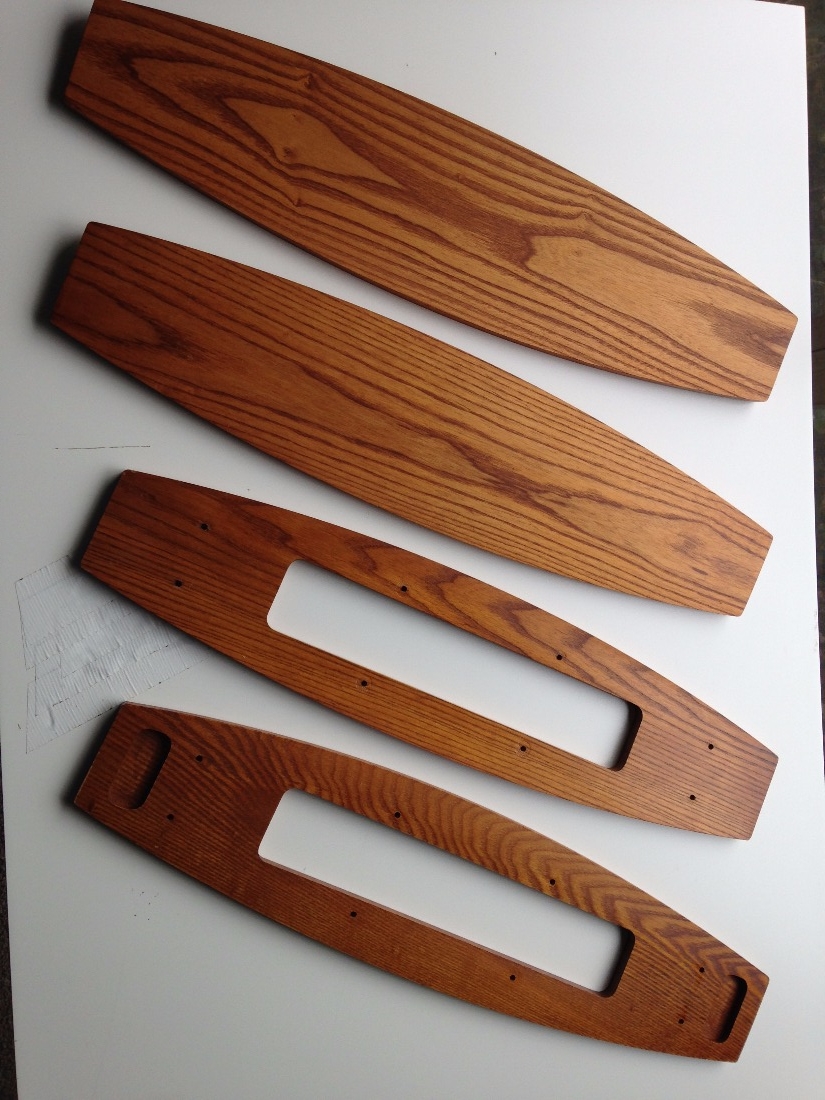 QUAD ESL-63 black trim panels / top and bottom trim. Complete set of 4 ...