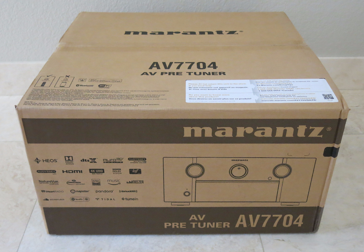 Marantz AV7704 Home theater preamp/processor -- NEW For Sale - US Audio ...