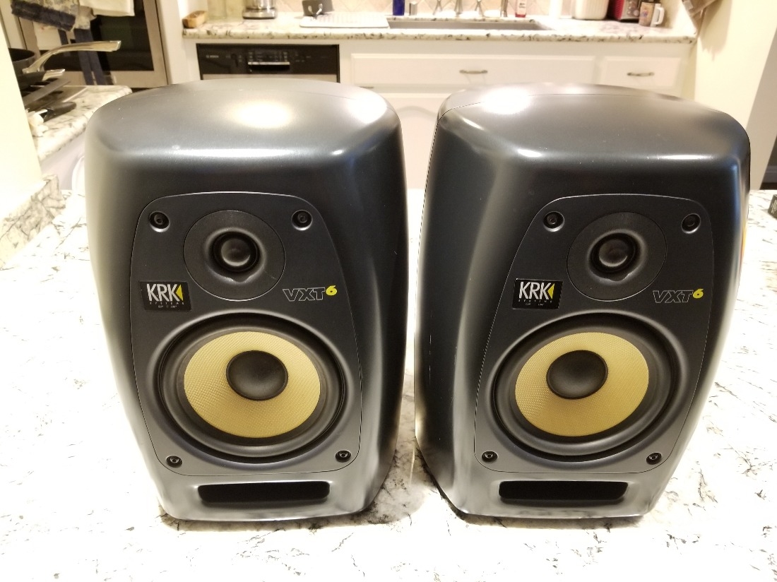 KRK VXT6 Powered Monitor PAIR For Sale - US Audio Mart