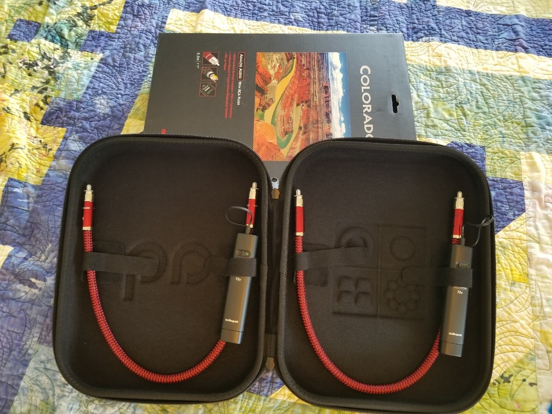 AudioQuest Colorado 0.5 M RCA interconnects For Sale - US Audio Mart