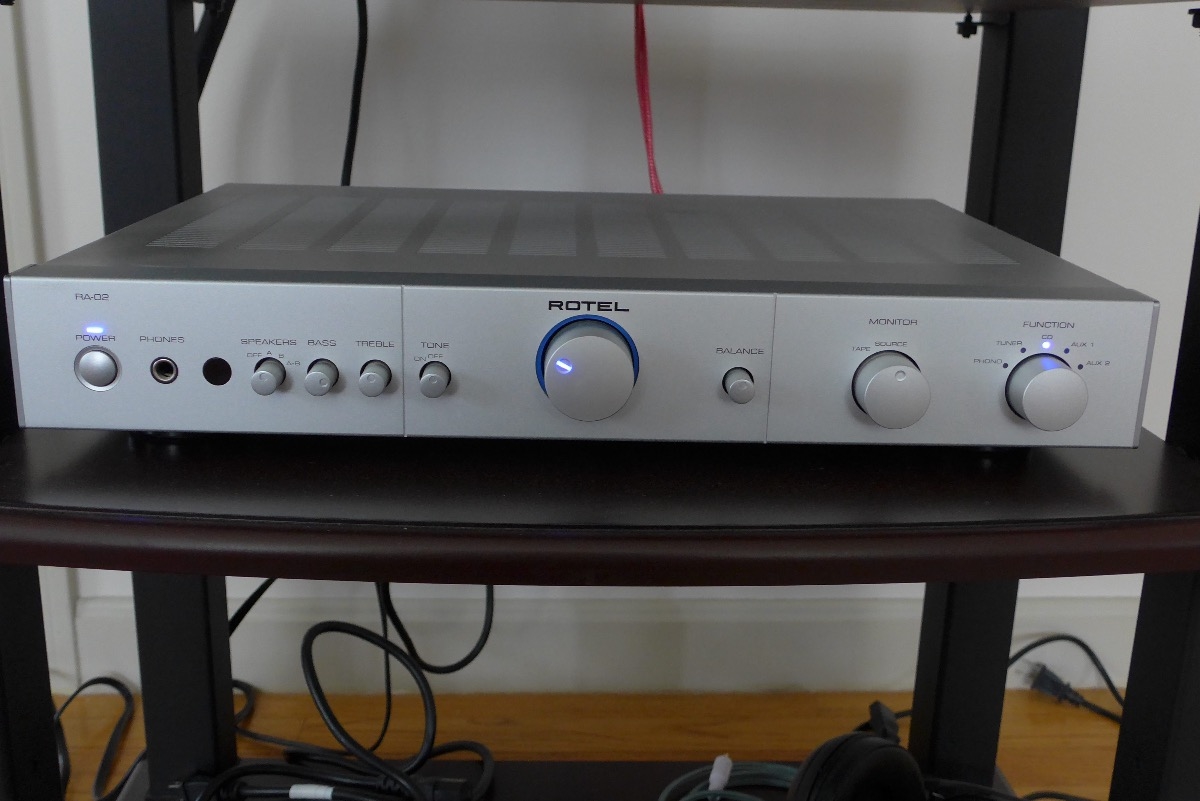 Rotel RA-02 Integrated Amplifier w/ phono stage For Sale - US Audio Mart