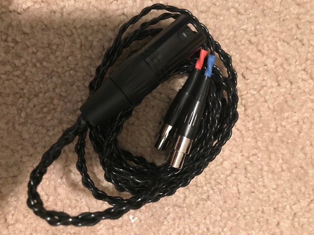 Audeze original XLR balanced cable for LCD-2, LCD-3, LCD-X, LCD-XC, LCD ...