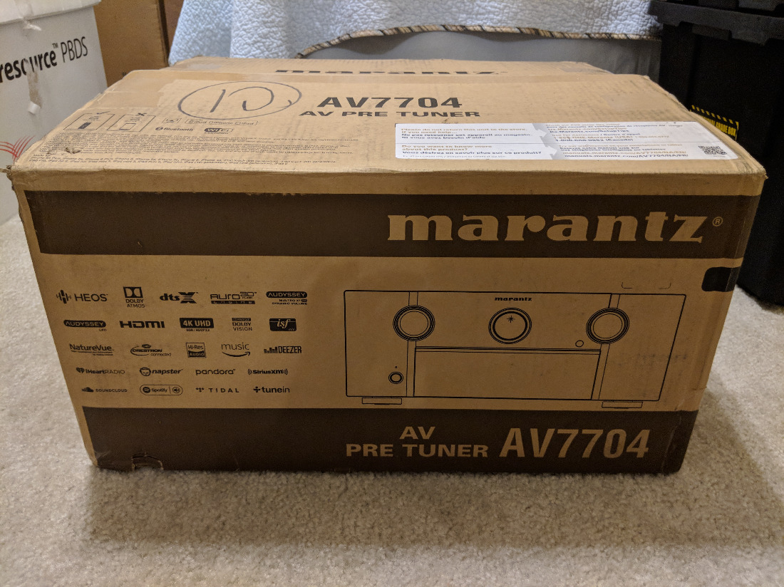 Brand New* Marantz AV7704 Home theater Preamplifier / Processor For ...