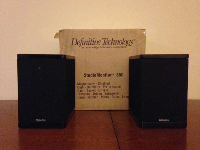 Definitive Technology Studio Monitor 350 StudioMonitor For Sale - US ...