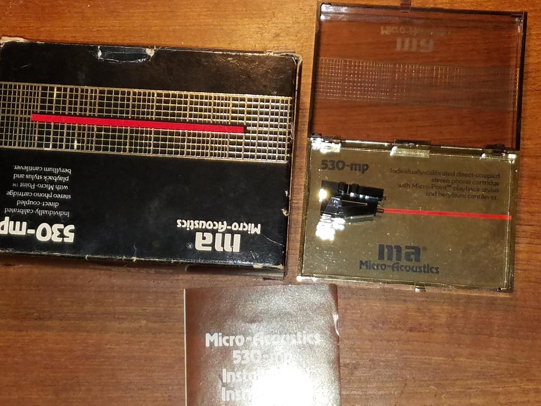 Micro Acoustics 530mp cartridge and stylus NOS For Sale - US Audio Mart