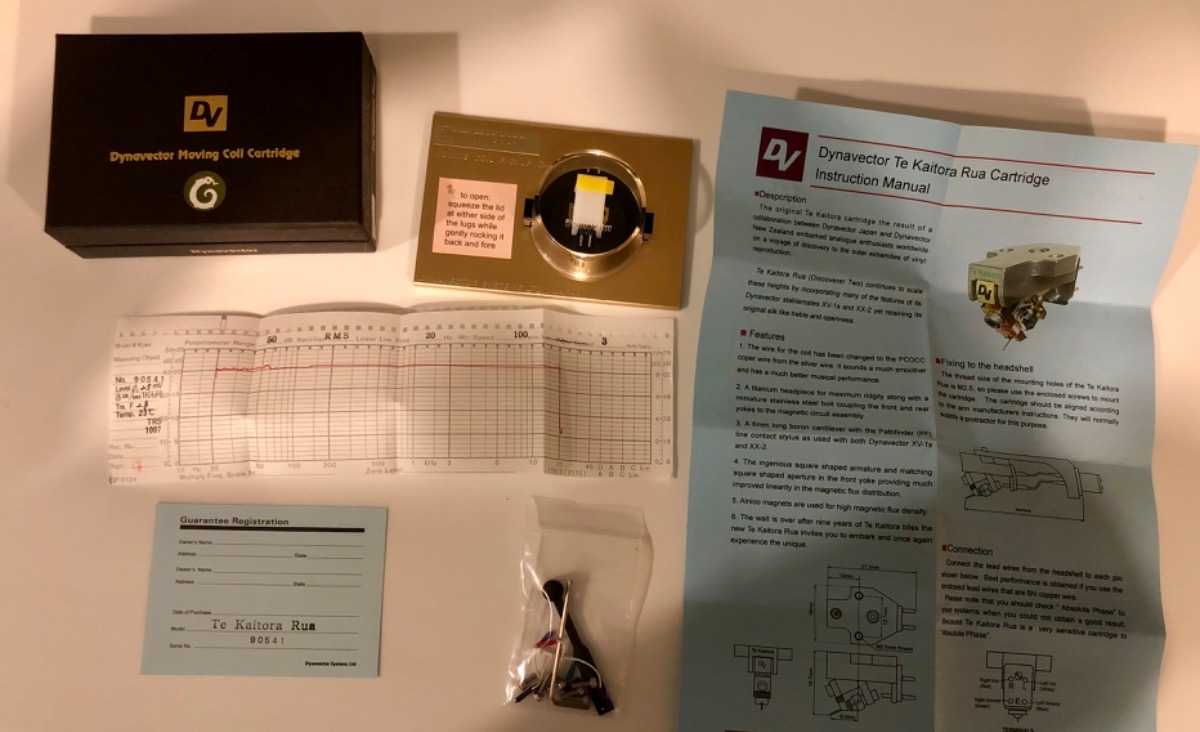 Dynavector Te Kaitora Rua - As New - Original Owner For Sale - US Audio ...