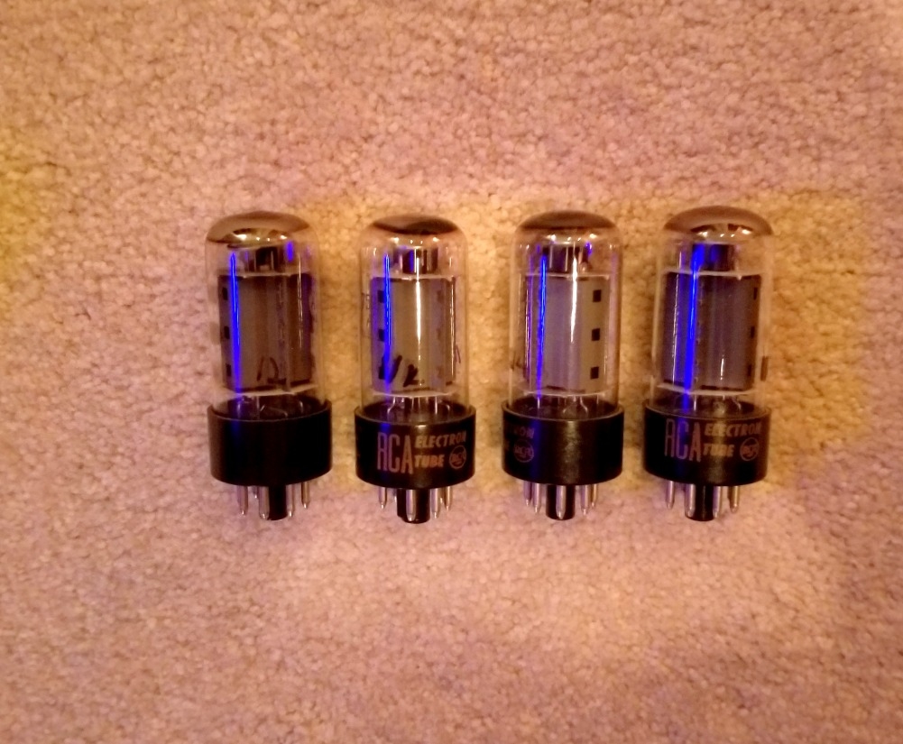 Quad of Sylvania 7591 output tubes For Sale - US Audio Mart