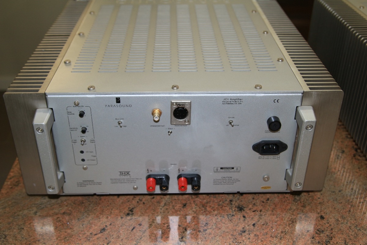 Parasound JC1 Monoblocks Silver Pair For Sale - US Audio Mart