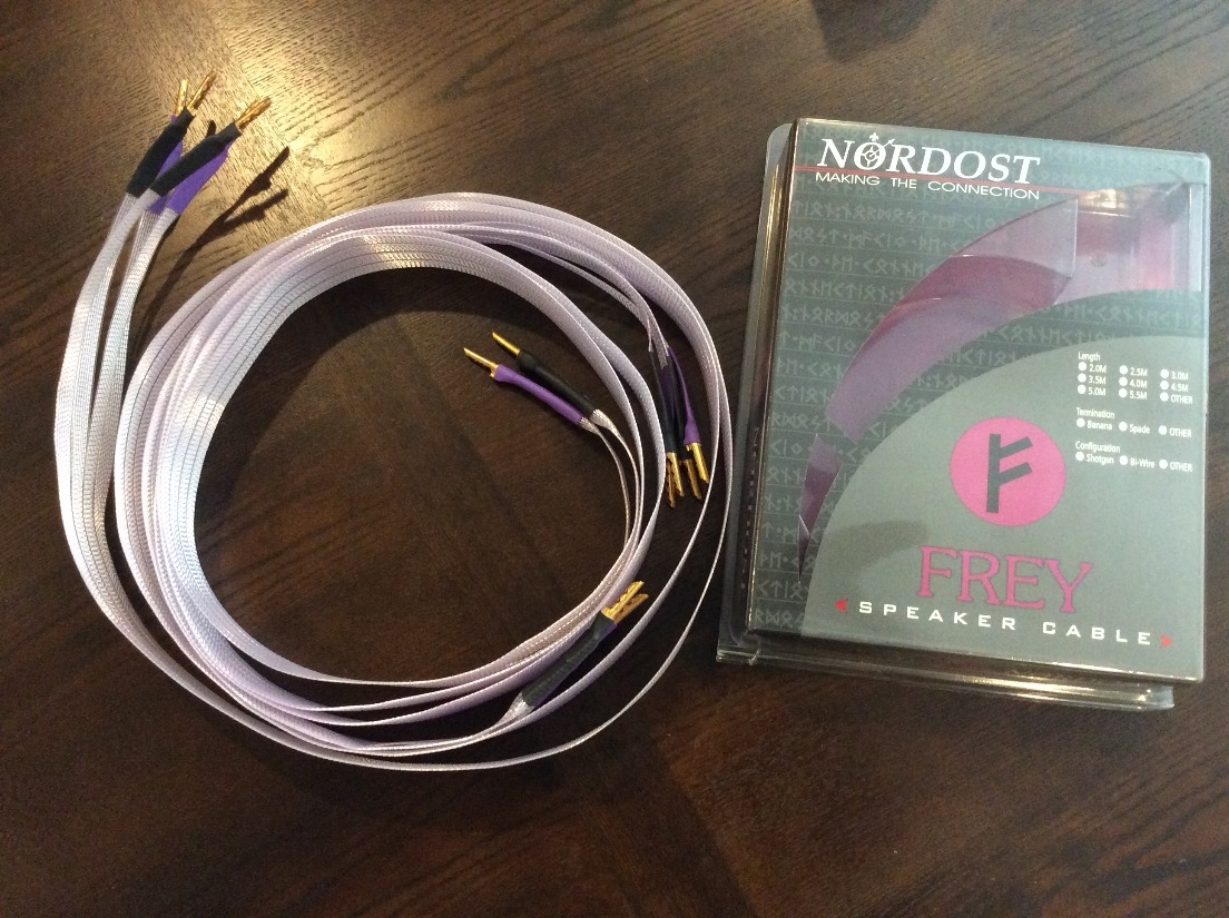 Nordost - FREY Speaker Cables (PR) BI-WIRE BANANAS (2.0M) For Sale - US ...