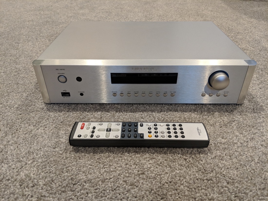 Rotel RC-1570 DAC Preamp For Sale - US Audio Mart