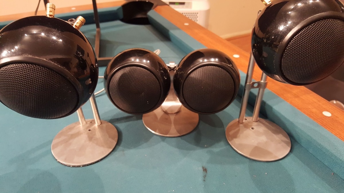 Orb Audio 2xMod 1 with Boss stands, 1xMod2 with Boss Center Stand For ...