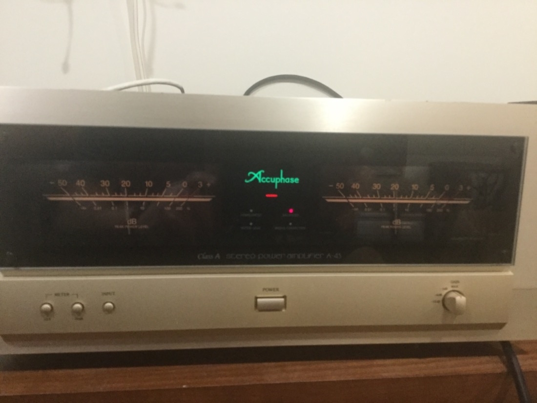 Accuphase A45 Us Model Reduced For Sale US Audio Mart Accuphase A45 Us Model Reduced For Sale US Audio Mart