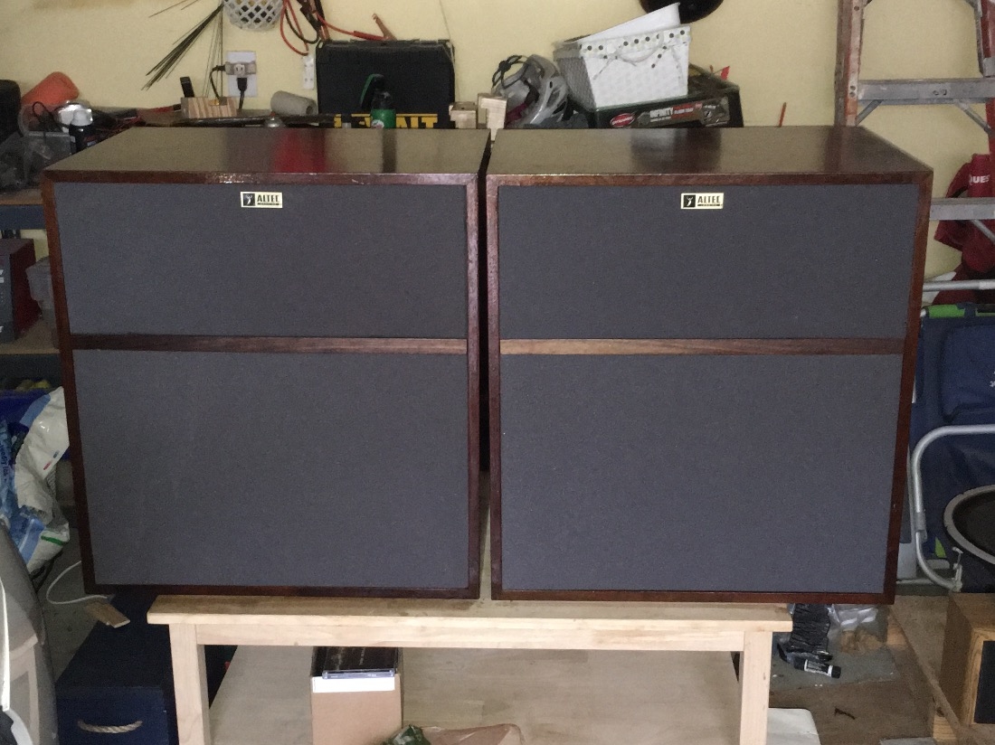 Altec Valencia 846B Walnut Cabinets, Excellent Looks and Sound For Sale ...