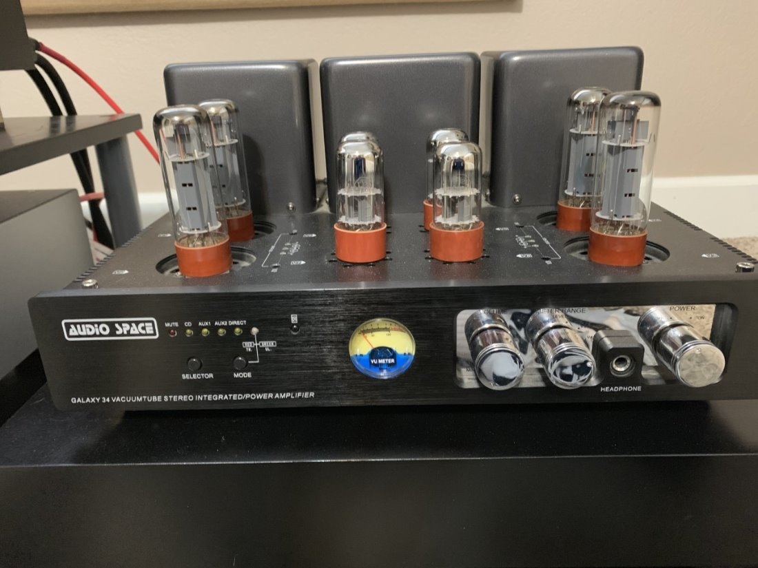 Audio Space Galaxy 34 Tube Integrated New Tubes For Sale - US Audio Mart