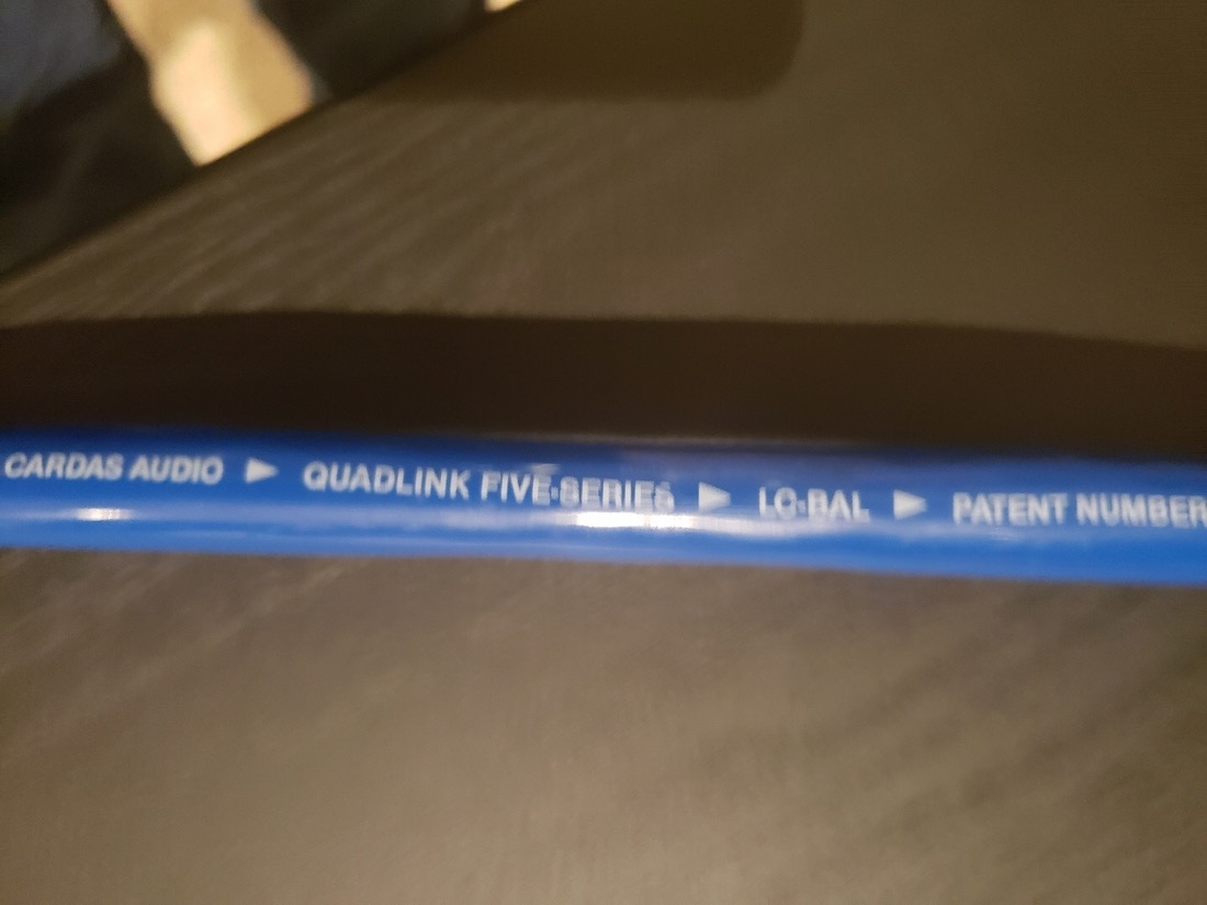 Cardas Quadlink 5 speaker cable 16 ft pair spade termination For Sale ...