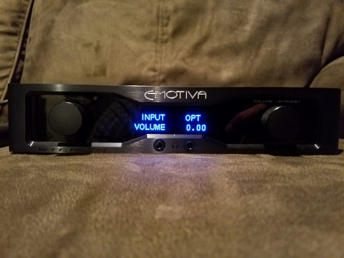 Emotiva Stealth DC-1 DAC/Preamp/Headphone amp For Sale - US Audio Mart