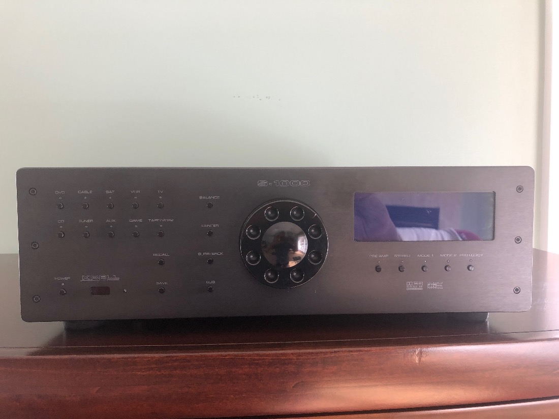 Krell S 1000 black price drop Best Offer For - US Audio Mart