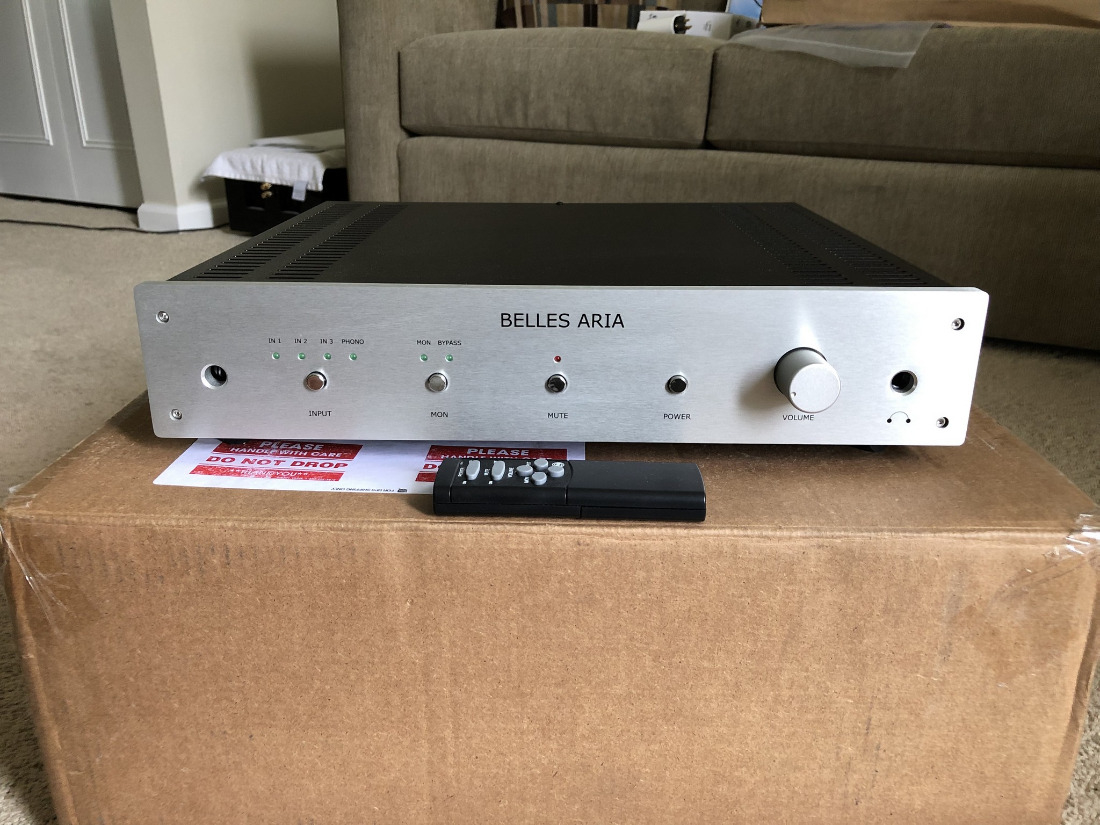 Power Modules Belles Aria Integrated Amplifier W/Silver Faceplate ...