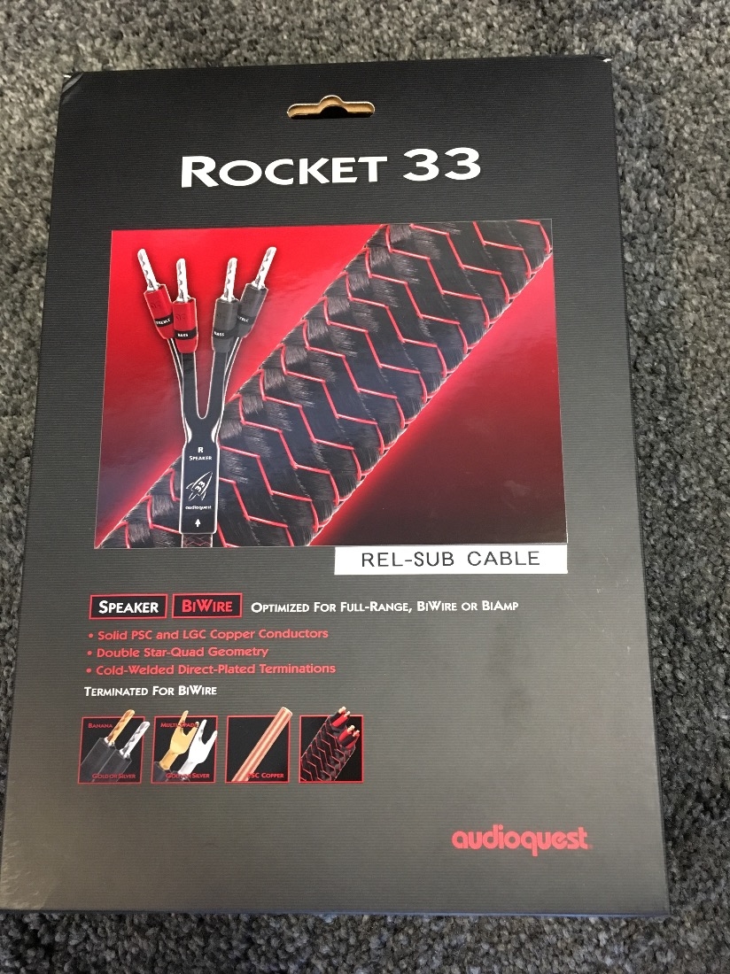Audioquest Rocket 33 Rel sub cable Dealer Ad - US Audio Mart