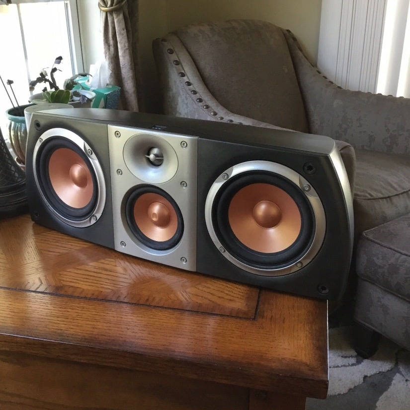 JBL S-Center Center Speaker Studio Series - 3-Way w Two 5.25" Drivers ...