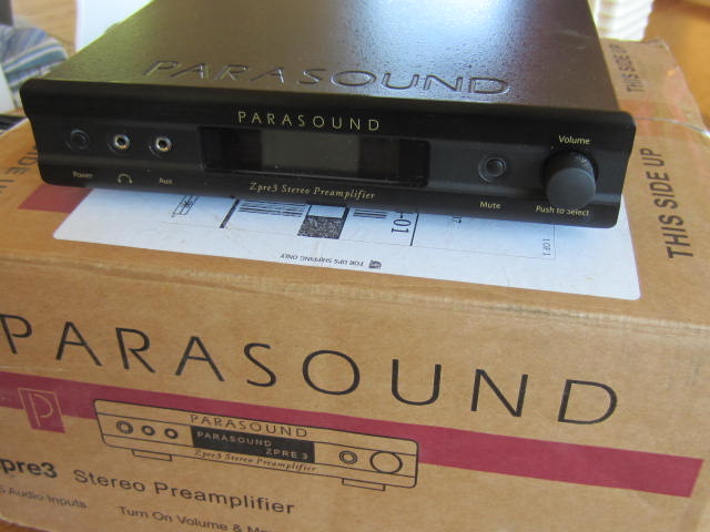 Parasound Zpre3 Preamplifier For Sale - US Audio Mart