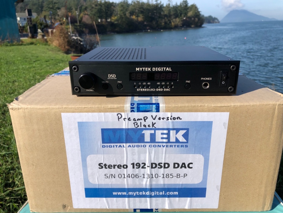 Mytek Stereo 192-DSD DAC Black Preamp Version For Sale - US Audio Mart
