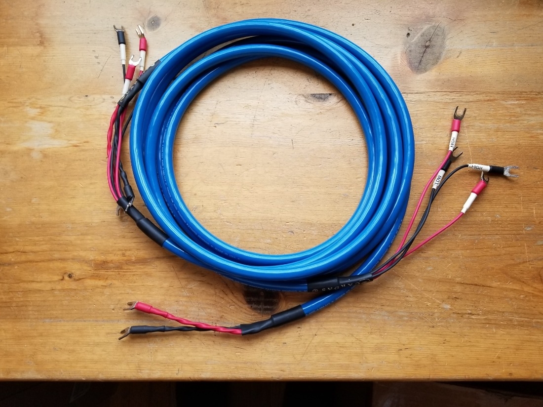 Cardas Quadlink 5c bi-wire speaker cables 3m For Sale - US Audio Mart