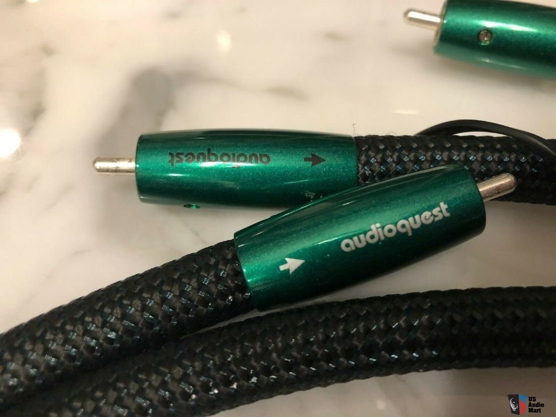 FOR SALE: AudioQuest Earth 72v DBS (1M) RCA Interconnect Pair For Sale ...