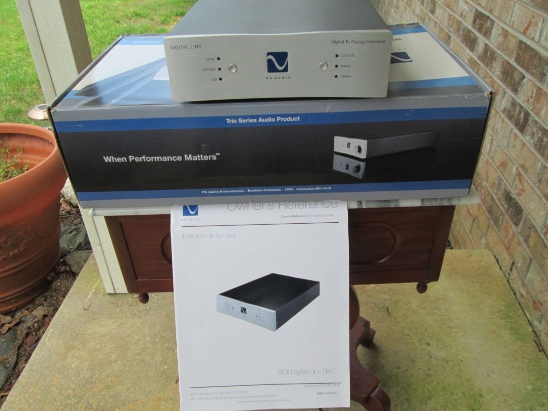 PS AUDIO Digital Link III DAC with Box and Manual/ US Version For Sale ...