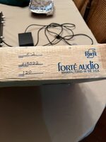 Forte Model 2 Preamp Black Shipping Included For Sale - US Audio Mart