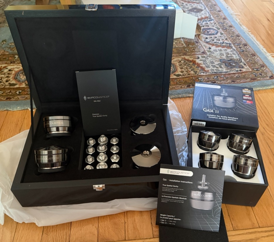 Used IsoAcoustics Gaia Titan theis for Sale | HifiShark.com