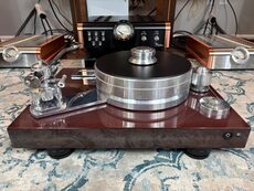 Pro-Ject Signature 12 Audiophile Turntable w/ Crate - Mahogany - Read ...