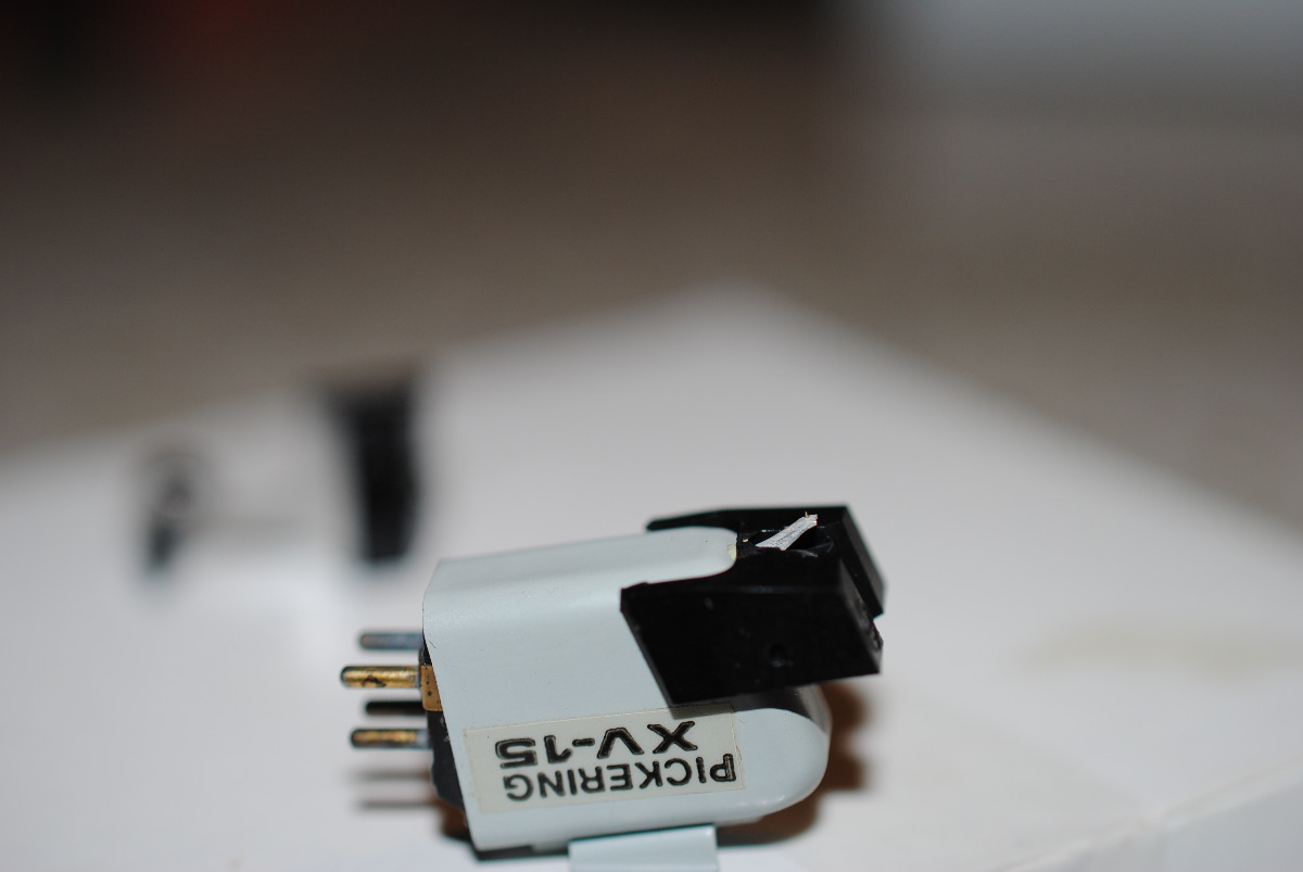 Pickering XV-15 cartridge with NOS Pickering D-750 Stylus (and an ...