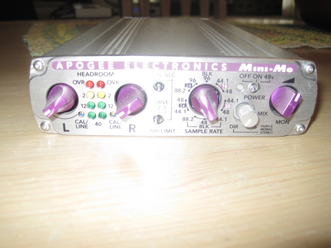 Apogee Mini-Me 24 BIT A/D 2 CHANNEL PRE-Amp For Sale - US Audio Mart