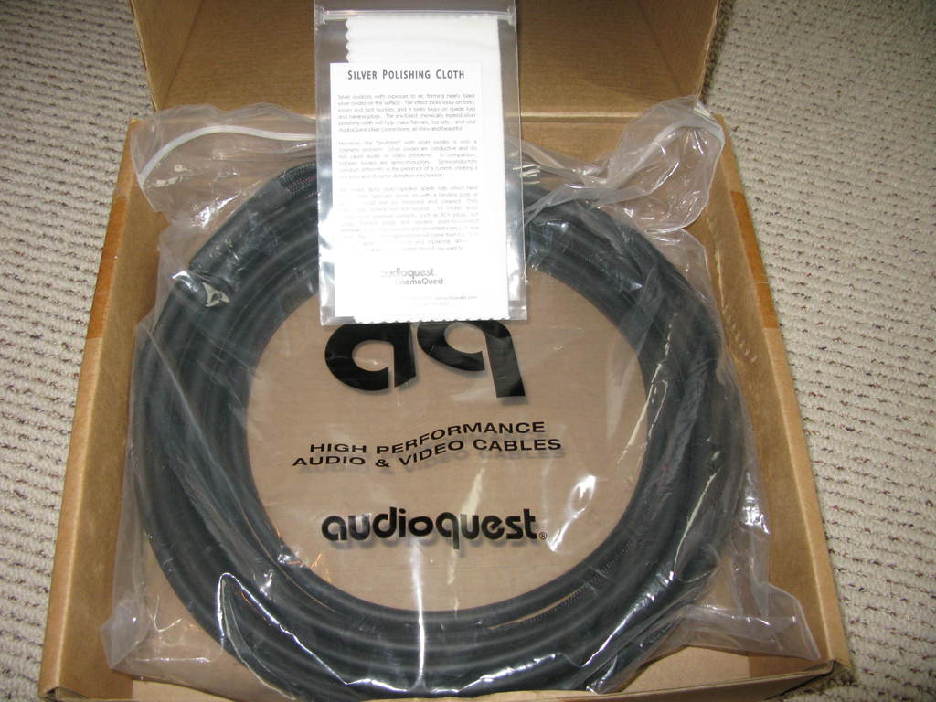 New Audioquest Slate Speaker cables For Sale - US Audio Mart