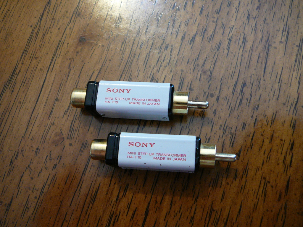 Sony HA-T10 Moving Coil Step UP Transformer (pair) For Sale - US Audio Mart
