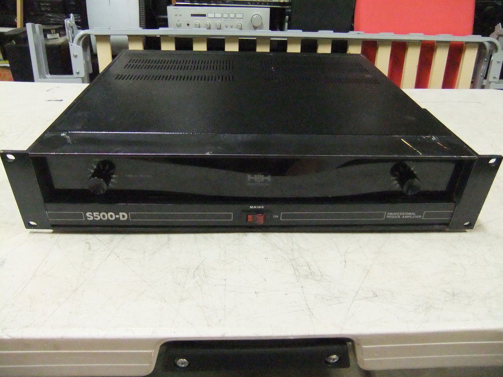 HH S500-D PROFESSIONAL STEREO/MONO AMLPIFIER Vintage For Sale - US ...