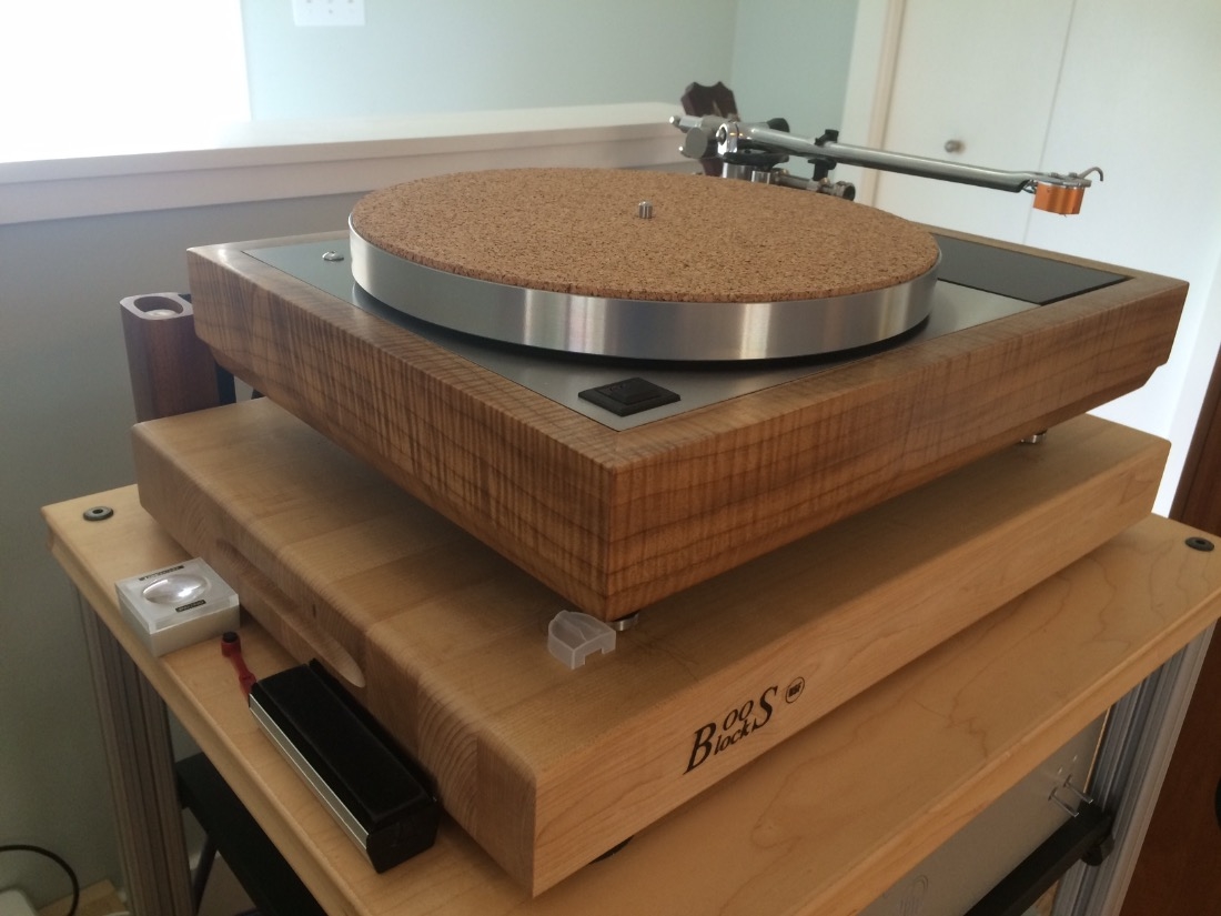 Linn LP12 Sondek Wood Song Plinth in Curly Maple (just plinth) For Sale ...