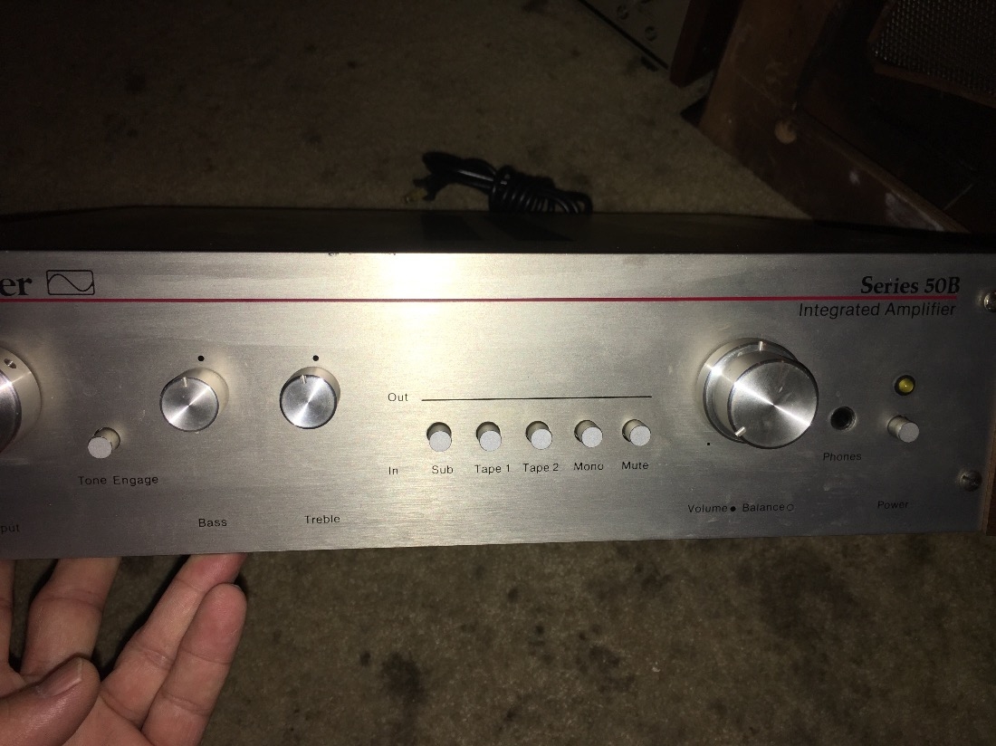 Amber series 50b int.amp very rare For Sale - US Audio Mart