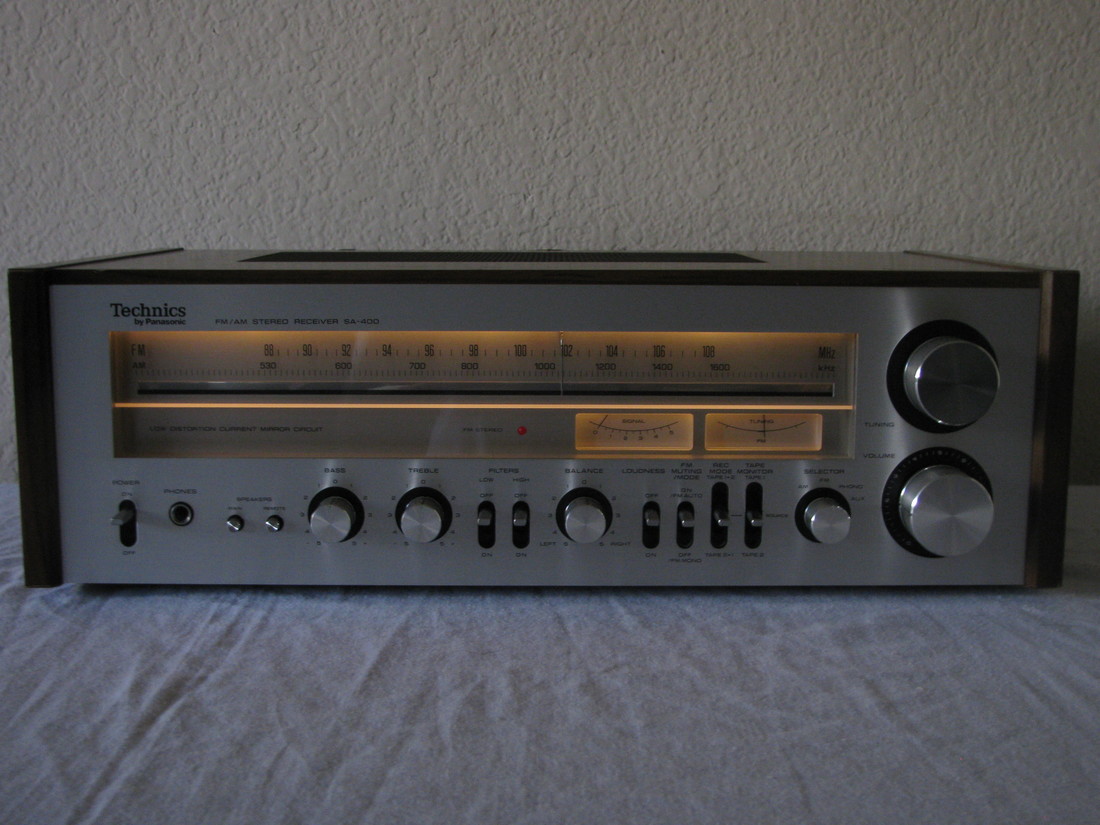 Vintage Classic Technics SA-400 receiver For Sale - US Audio Mart