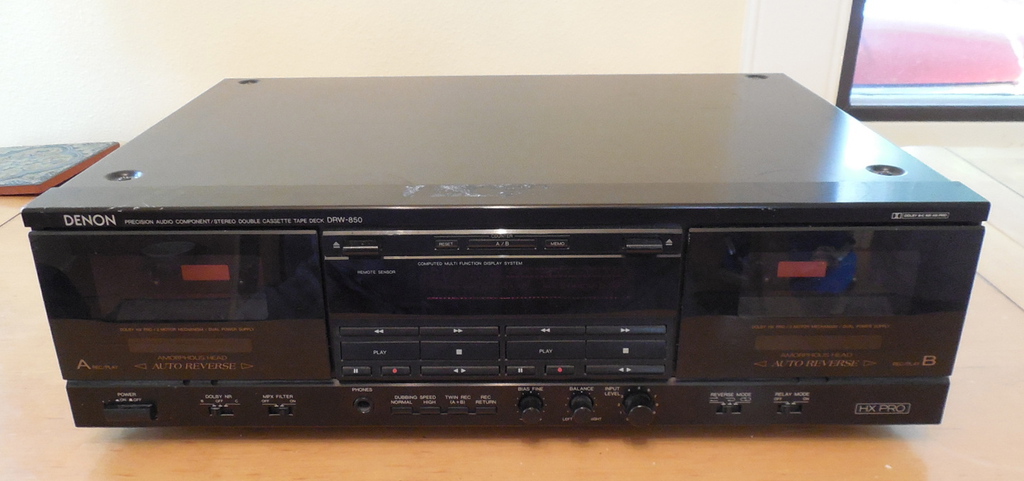 Denon DRW-850 dual stereo cassette tape deck For Sale - US Audio Mart