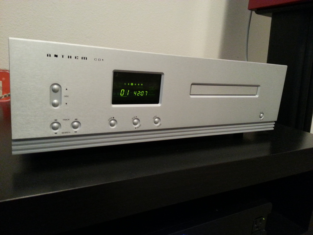ANTHEM CD-1 MINT! For Sale - US Audio Mart