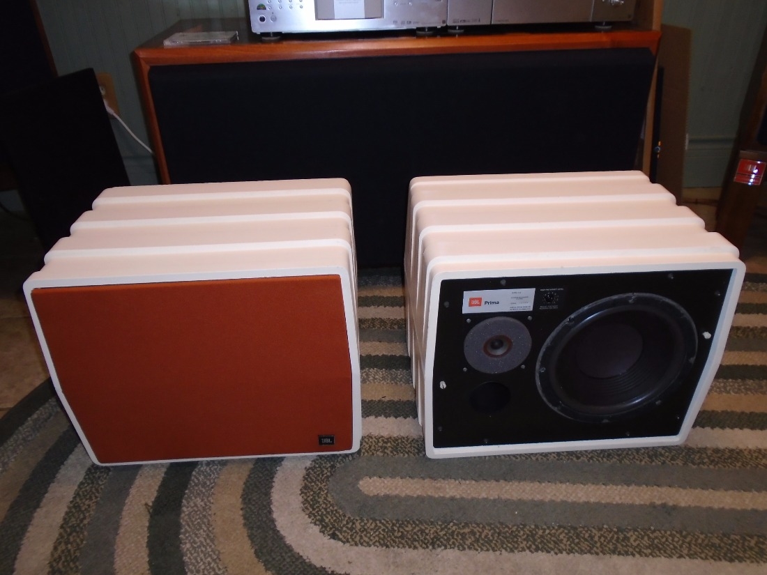 1972 RARE JBL L25 Prima Vintage Loudspeaker Pair For Sale - US Audio Mart